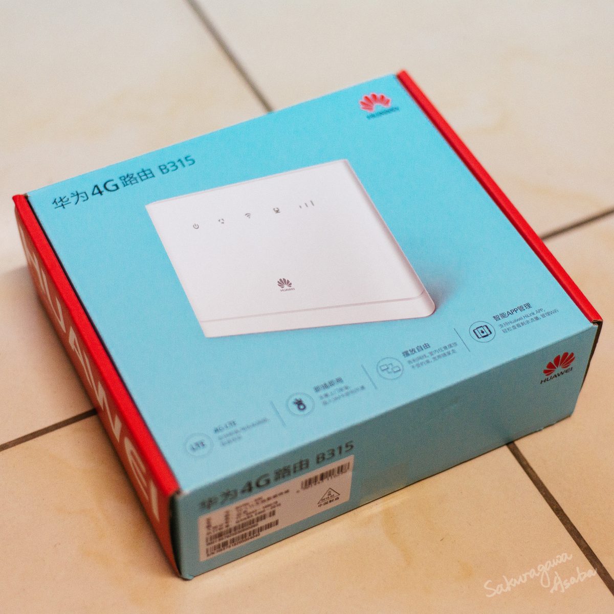 Huawei B315s-936 4G LTE CPE 開箱與動手玩